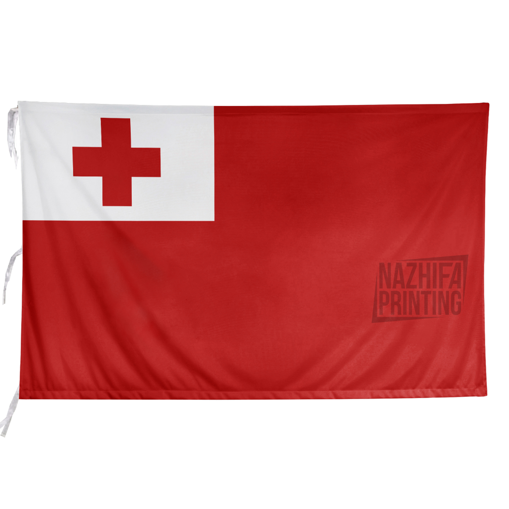 Jual Nazhifa Printing - Bendera Tonga / Tonga flag, Bendera Negara ...