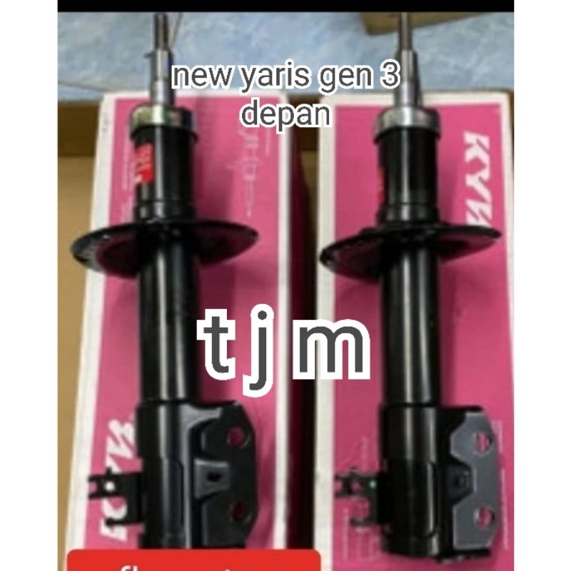 Jual Shockbreaker shock absorber Toyota New Yaris gen 3 depan merk Kayaba Excel G harga 1 pasang ...