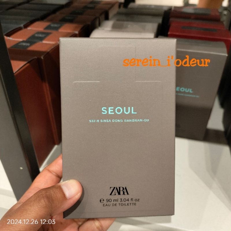 Jual PARFUM ZARA EDT SEOUL - BUNDLE SEOUL | Shopee Indonesia