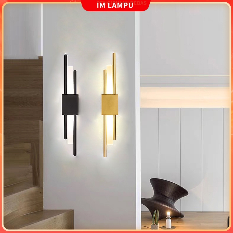 Jual Lampu Dinding Emas Lampu Dinding Ruang Tamu Minimalis Modern Lampu ...