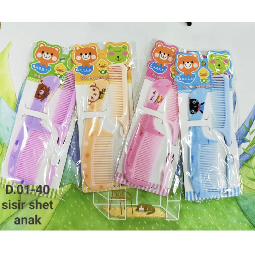 Jual HSM - Sisir Set Isi 2 / Sisir Rambut Anak Karakter | Shopee Indonesia