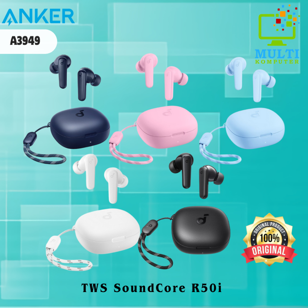 Jual Anker TWS SoundCore R50i - A3949 - Black | Shopee Indonesia