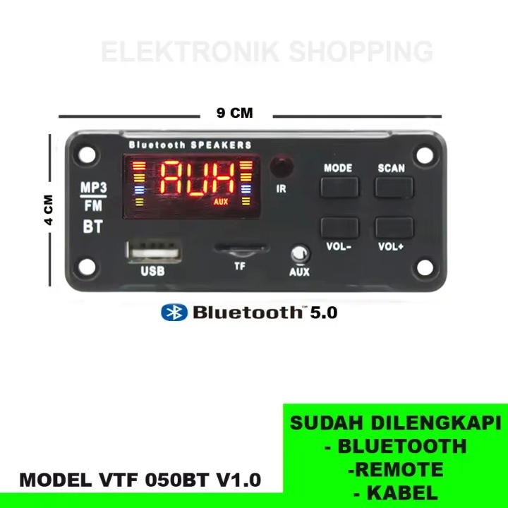 Jual KIT MODUL MP3 PLAYER BLUETOOTH 5.0 TERBARU | Shopee Indonesia
