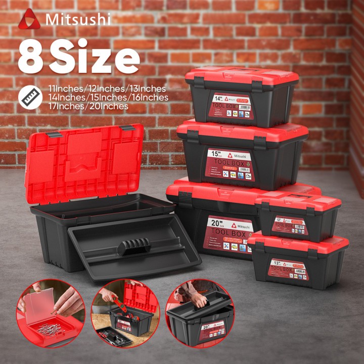 Jual Mitsushi Tool Box Kuat / Kotak Perkakas Ukuran Kecil Sedang Besar ...