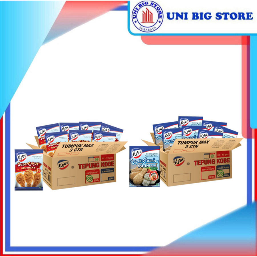 Jual Kobe Tepung Bumbu Putih | Super Crispy Kentucky 850 gr x 12 pcs ...