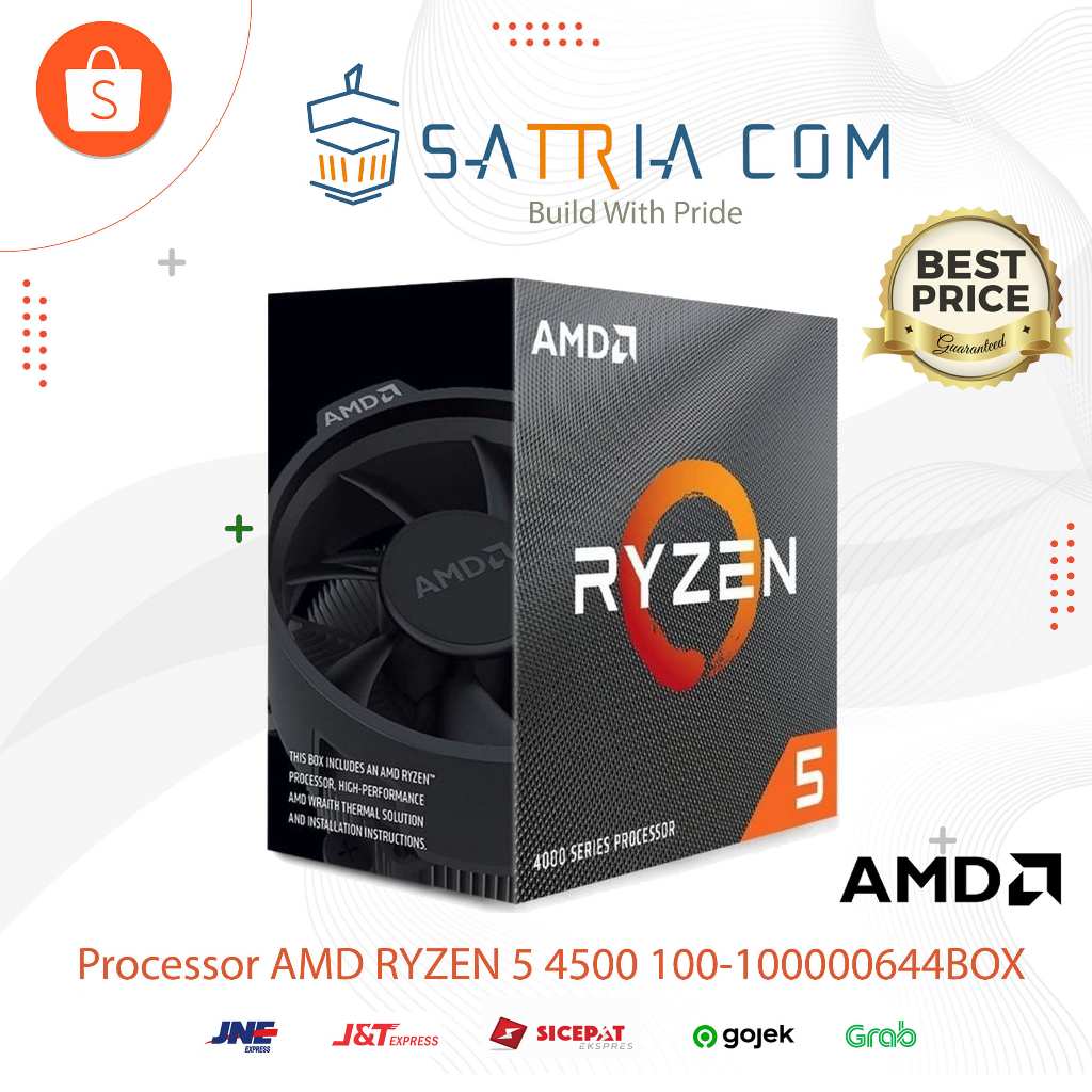 Jual Processor AMD RYZEN 5 4500 100-100000644BOX | Shopee Indonesia