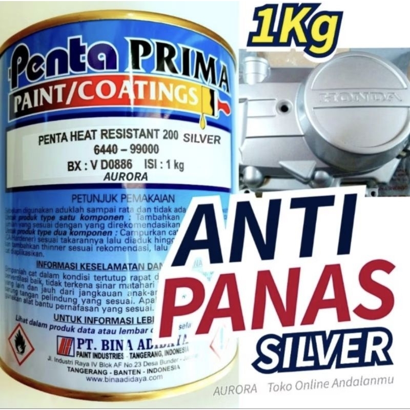 Jual Cat Anti Panas Penta Heat Resistant Tahan Panas Kuat untuk ...