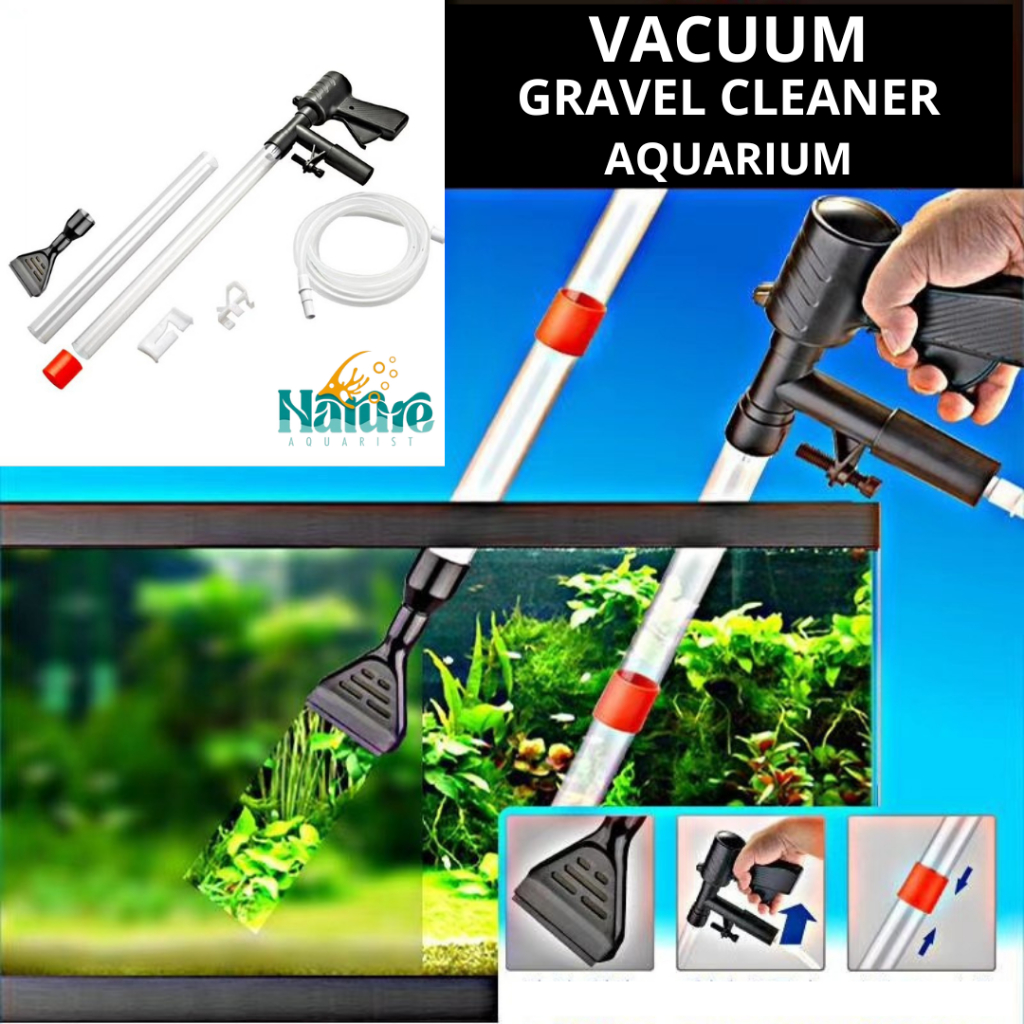 Jual Gravel Cleaner Vacuum Aquarium Sand Siphon Pembersih Penyedot Air ...