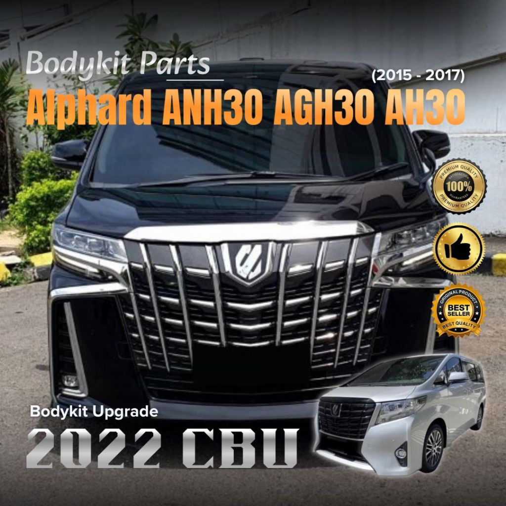 Jual ALPHARD ATPM ANH30 AGH30 AH30 (2015 - 2017) GEN 3 - BODYKIT / BODY ...