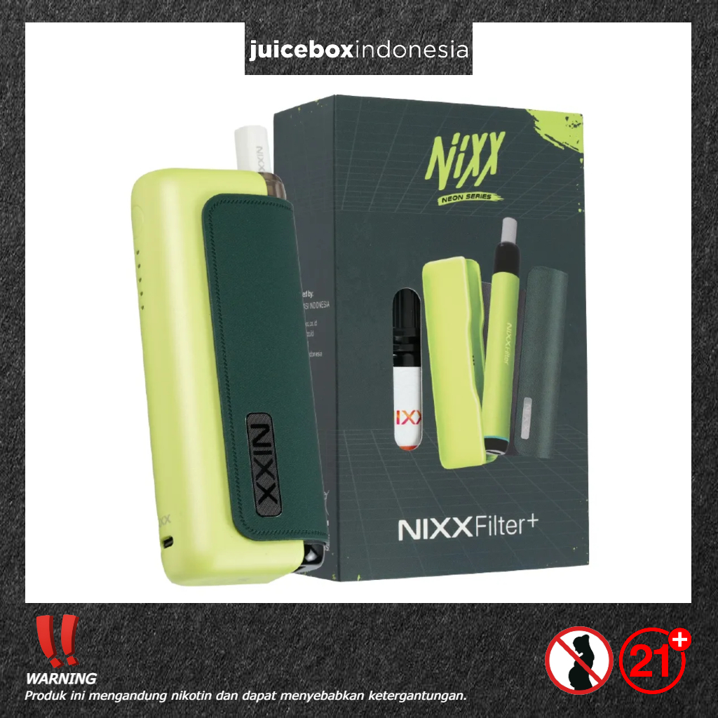 Jual Nixx Filter Plus Pod Kit Bundling Nixx Liquid 15ml Authentic by ...