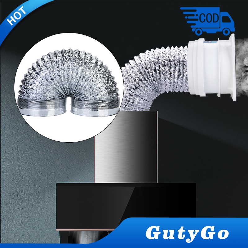 Jual Range hood telescopic pipe，Range hood steel wire flexible hose ...
