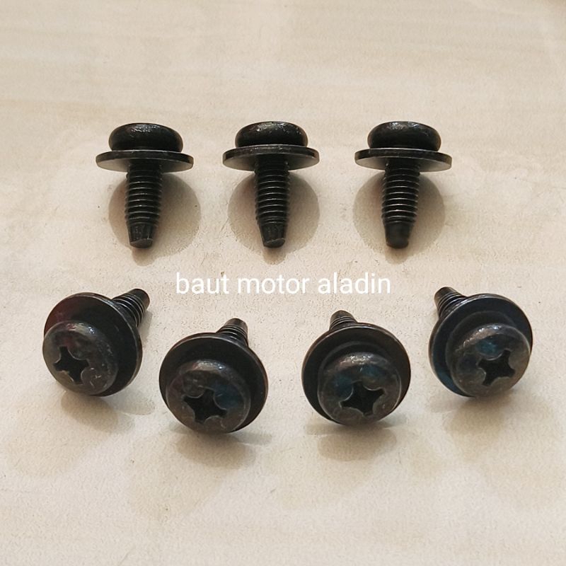 Jual Baut Body Yamaha Hitam (5 pcs) | Shopee Indonesia