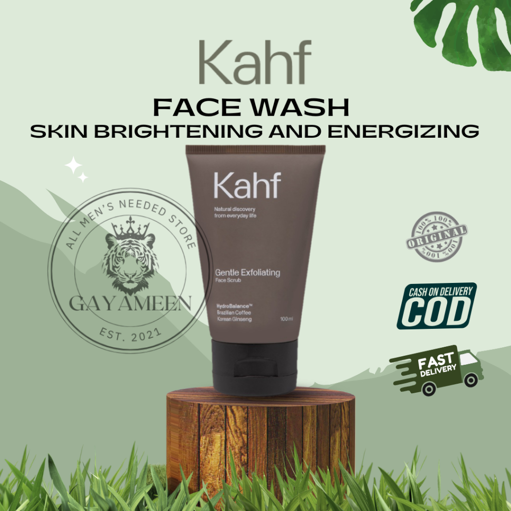 Jual Kahf Gentle Exfoliating Face Scrub 100 ml - Lawan Noda Hitam ...