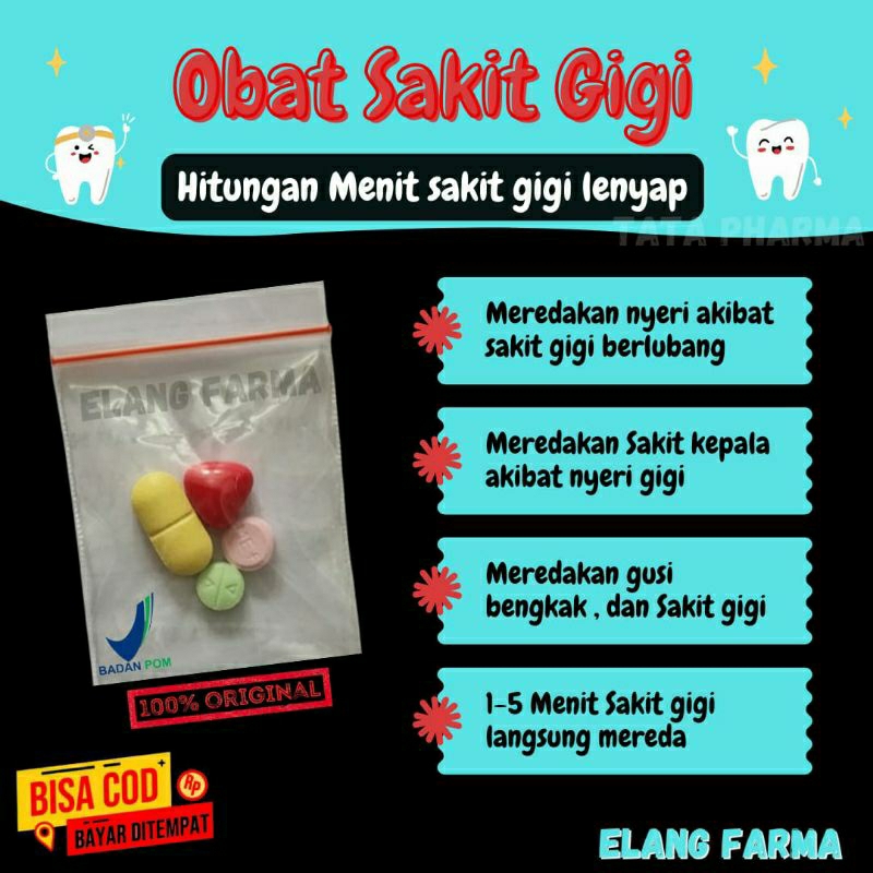 Jual Obat Sakit Gigi, Gusi Bengkak, Gigi berlubang (Racikan Paten ...