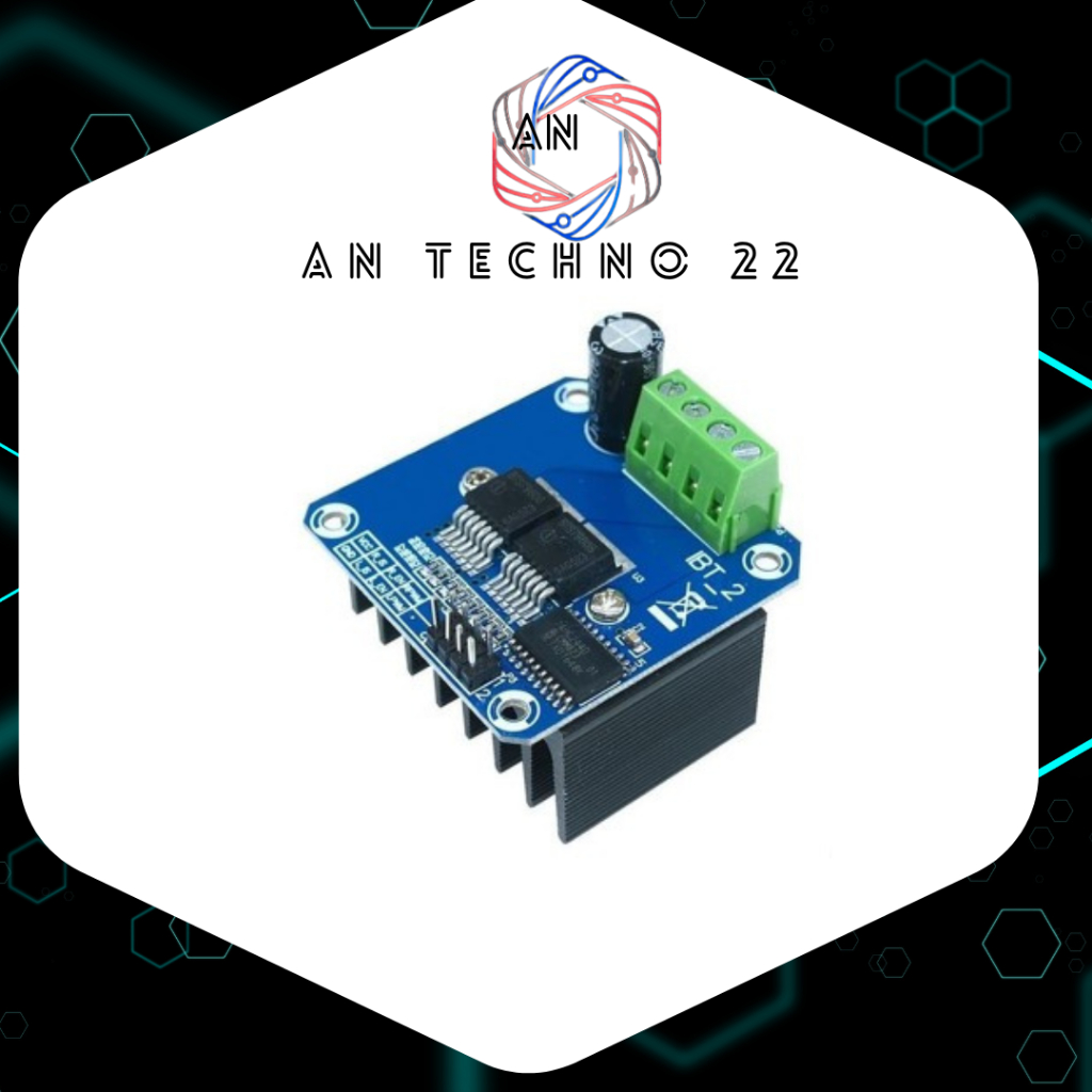 Jual AN TECHNO 22 - BTS7960 HIGH CURRENT MOTOR DRIVER H-BRIDGE MODULE ...
