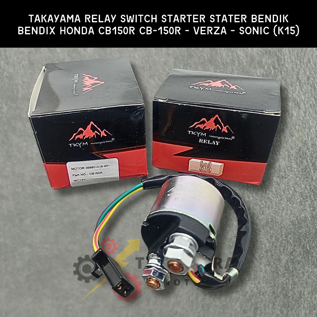 Jual Takayama Relay Switch Starter Stater Bendik Bendix Honda CB150R CB ...