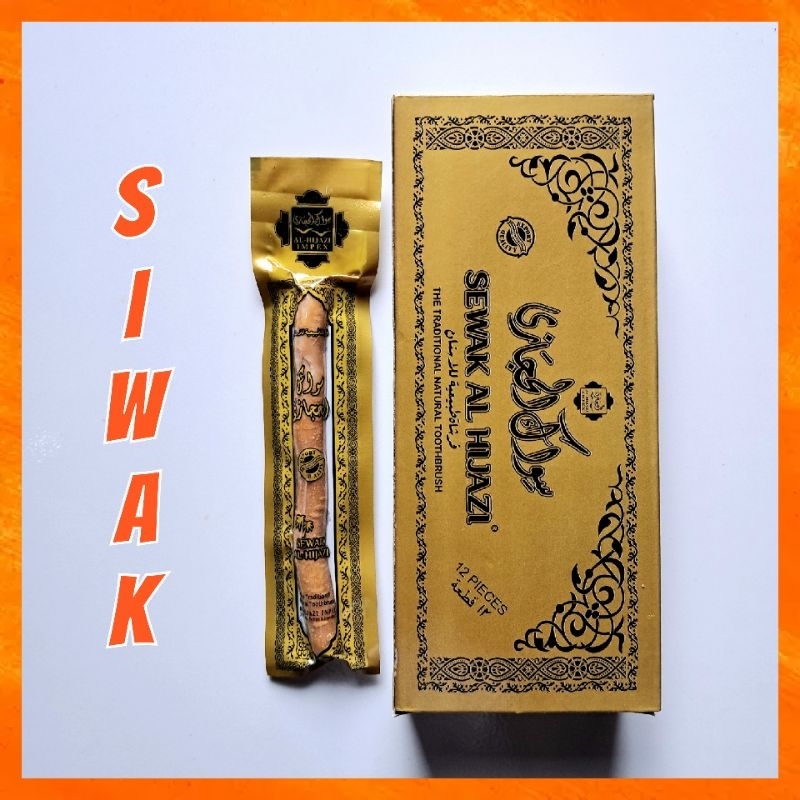 Jual Siwak Al Hijazi 1 box isi 12 pcs (1 Lusin) Sewak Al Hijazi Miswak ...