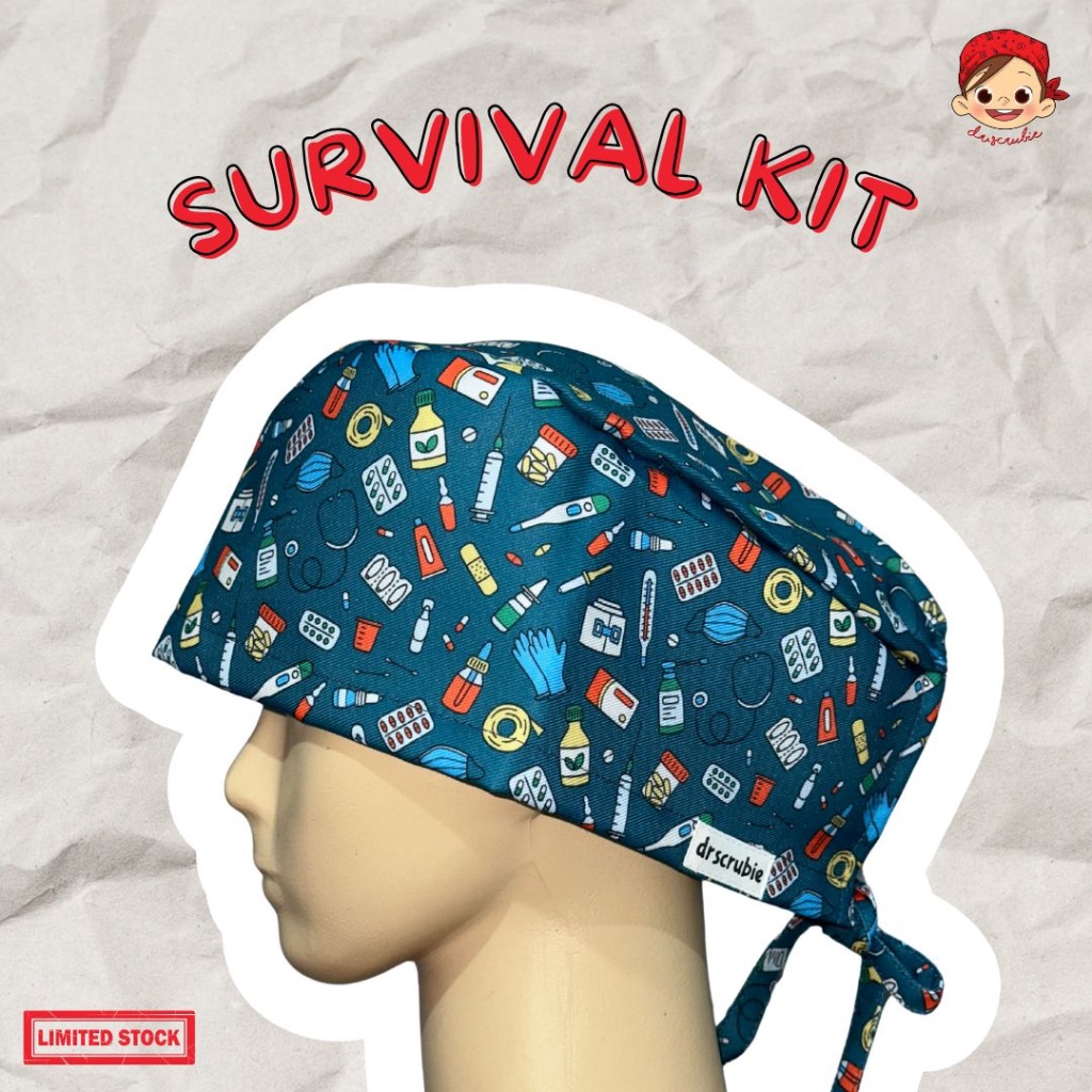 Jual Head Cap / Topi Bedah / Surgical Cap / Nurse Cap / Scrub Hat DS ...