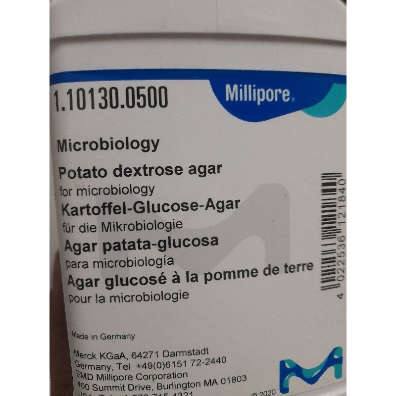 Jual Potato Dextrose Agar Millipore Merck Eceran | Shopee Indonesia