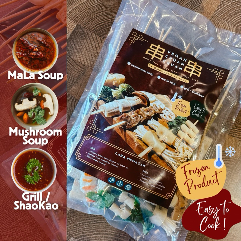 Jual Vegan CHUAN CHUAN HOTPOT / SHAOKAO - Frozen | Shopee Indonesia