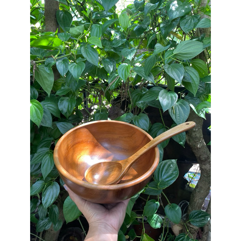 Jual Suradi sendok sayur kayu jati | Shopee Indonesia
