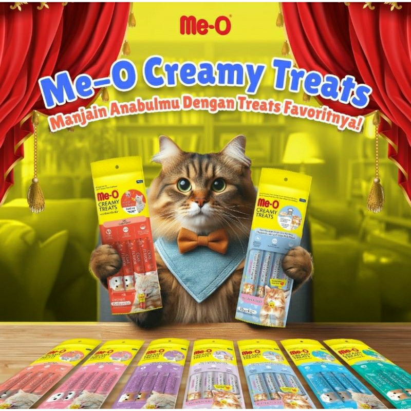Jual MEO CREAMY ALL VARIANT 15GR ( ISI 4PCS ) | Shopee Indonesia