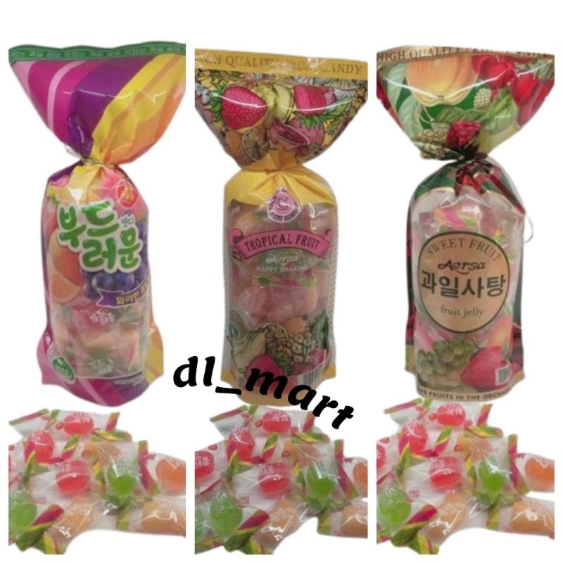 Jual Korean Permen Jelly Aneka Rasa / Permen Jelly Korea Assorted ...