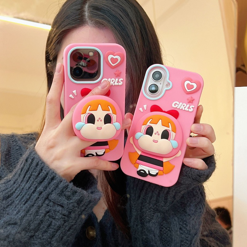 Jual GLEAMSWEAR.ID | POWERPUFF GIRLS CRY BABY GRIPTOK 3D SILICONE CASE ...