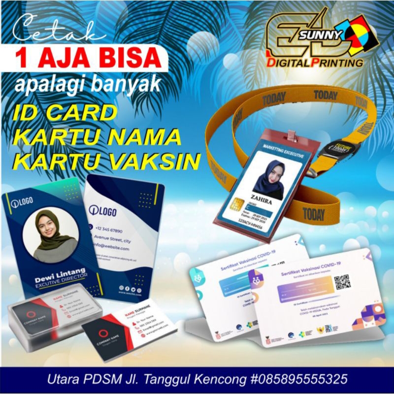 Jual ID CARD CUSTOM - KARTU PELAJAR - KTA | Shopee Indonesia