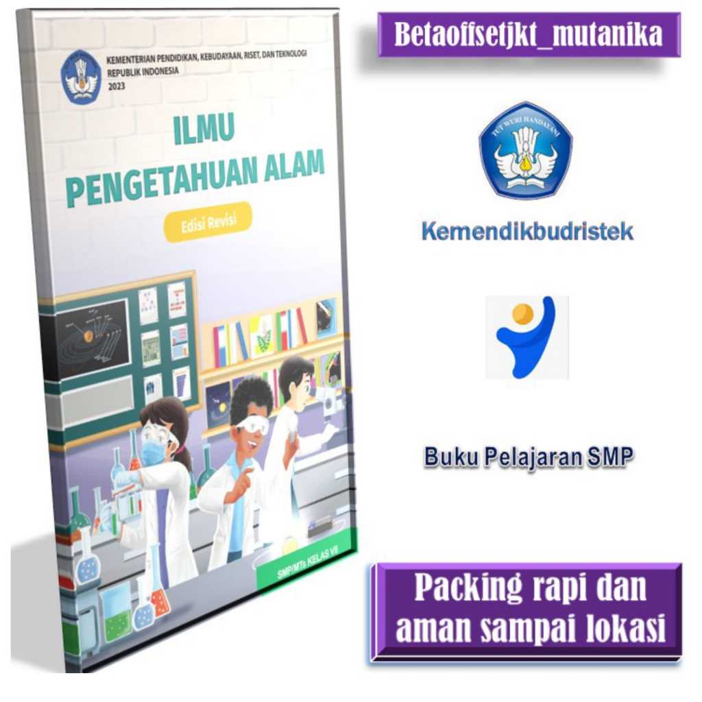 Jual Buku smp ipa kelas 7 ilmu pengetahuan alam edisi revisi kurikulum merdeka kurmer | Shopee ...