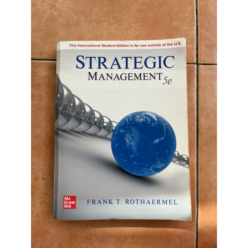 Jual Buku Kuliah Strategic Management 5e - Frank T. Rothaermel | Shopee Indonesia