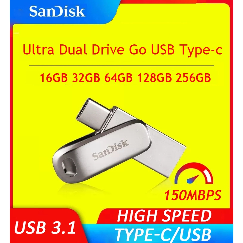 Jual Ultra Dual Drive Go USB Type-c FlashDisk Ultra Dual Drive Luxe OTG ...