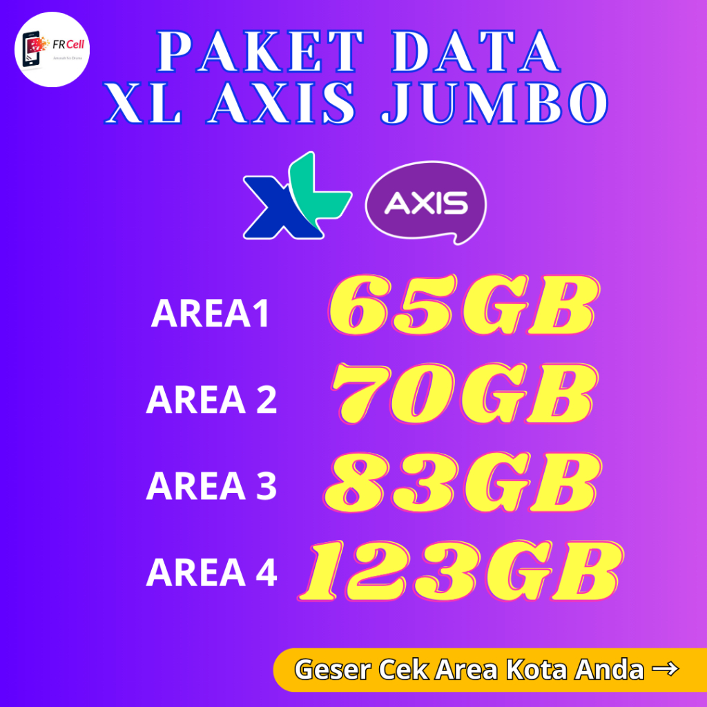 Jual Paket Data XL dan Axis Jumbo Hingga 123GB 1 Bulan | Shopee Indonesia