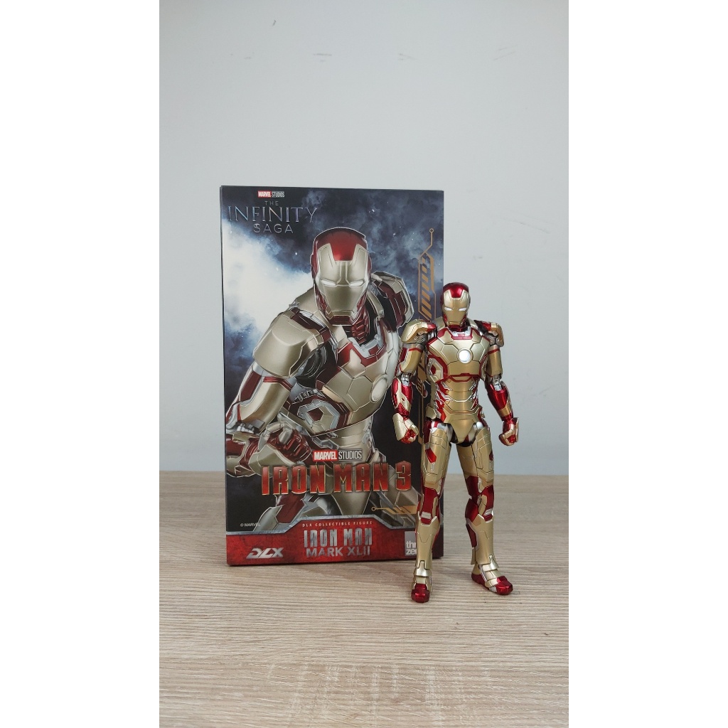 Jual ThreeZero Iron Man Mark 42 Lengkap Original BIB | Shopee Indonesia