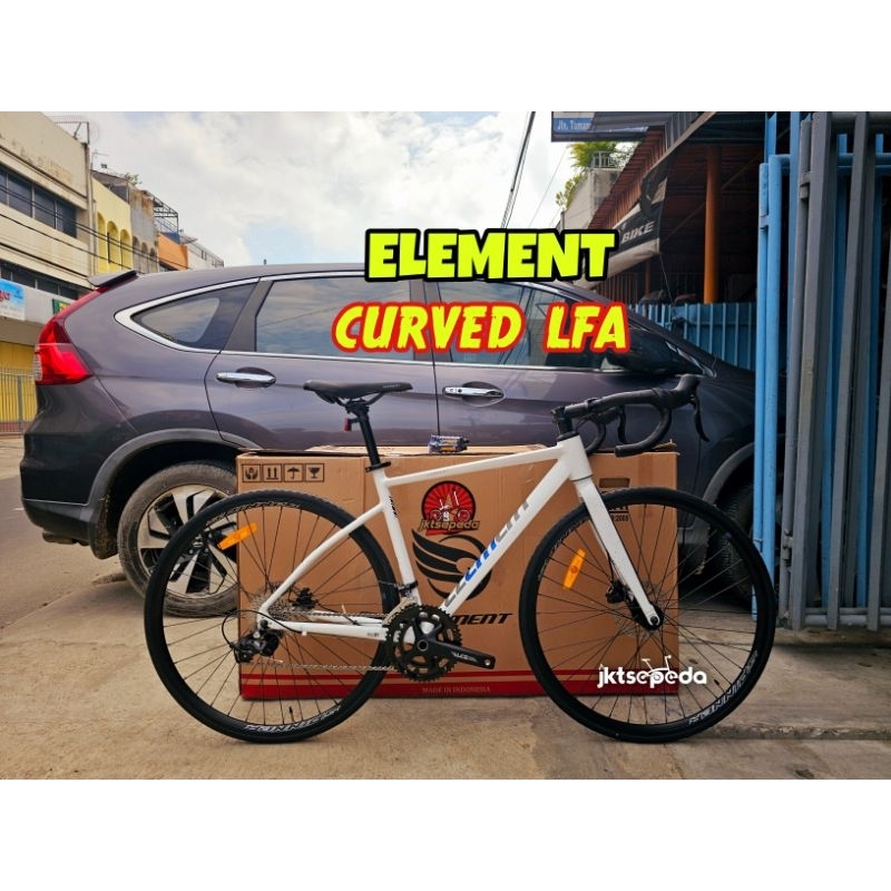 Jual sepeda Balap Roadbike ELEMENT CURVED LFA | Shopee Indonesia