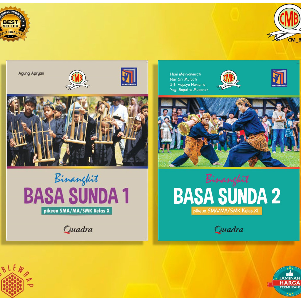 Jual [Penerbit Quadra] Basa Sunda Kelas 10 & 11 Kurikulum merdeka ...