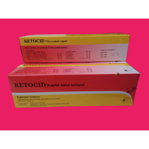 Jual Ketocid BOX isi 100 Kaplet | Shopee Indonesia