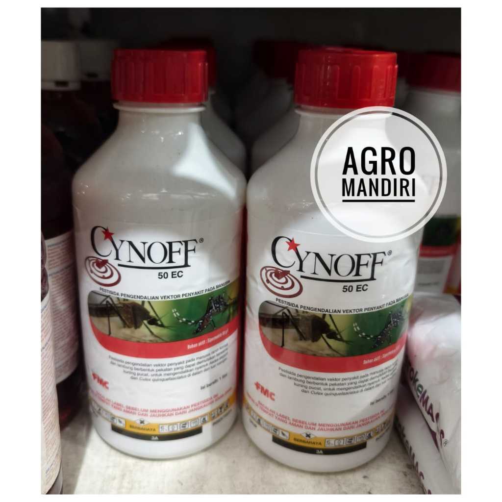 Jual CYNOFF 50EC 1 Liter Obat Fogging Pembasmi Nyamuk Lalat Kecoa ...