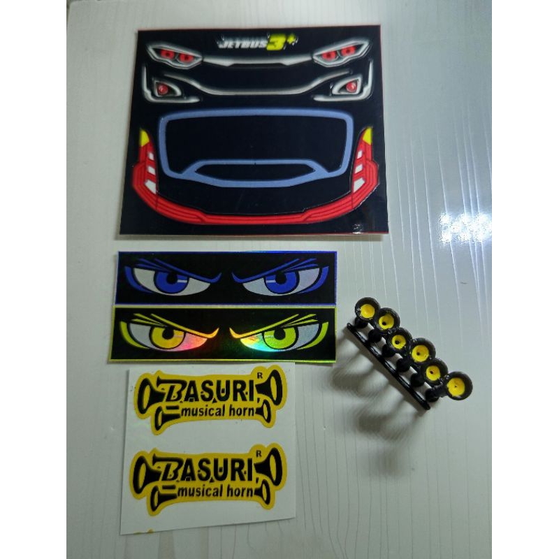 Jual paket corong miniatur bus basuri | Shopee Indonesia