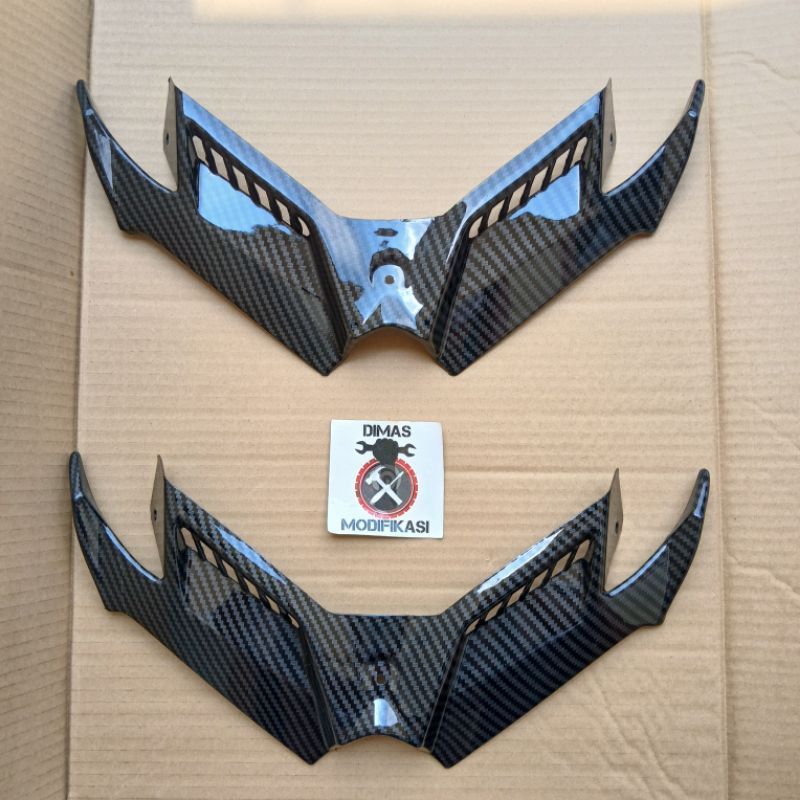 Jual Winglet Carbon Winglet Ninja 250 Fi Winglet R15 V2 Winglet Ninja ...