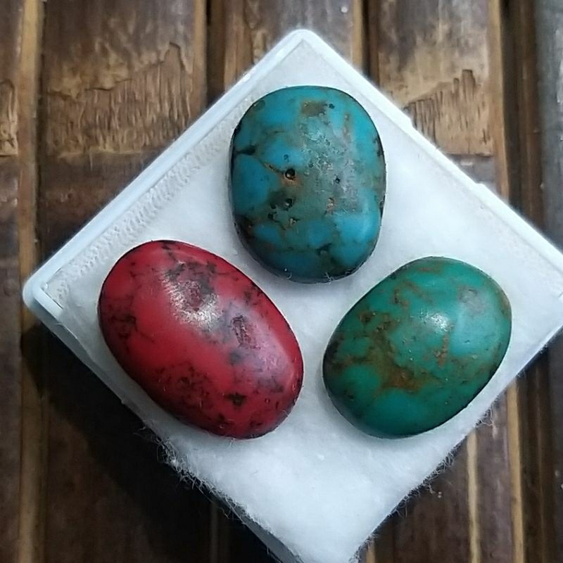 Jual Batu Permata Pirus Persia Made in Udin Bebas Pilih Varian Hijau ...