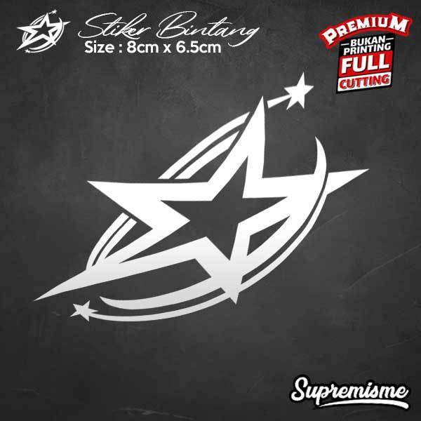 Jual Stiker Lingkaran Bintang / Sticker Bintang Kejora / Stiker Bintang ...
