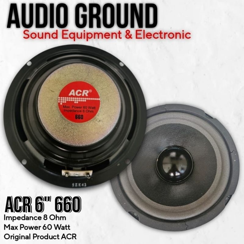 Jual SPEAKER KOMPONEN ACR 6" 660 ORIGINAL PRODUCT | Shopee Indonesia