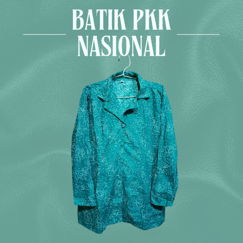 Jual SERAGAM BATIK PKK NASIONAL EDISI TERBARU PUTIK 5 | NON FURING ...