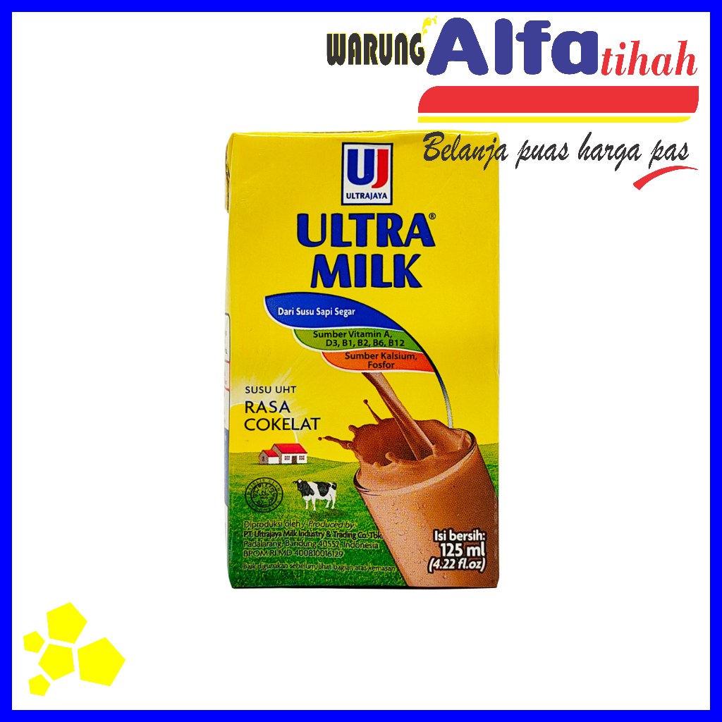 Jual ultra milk uht 125ml all varian | Shopee Indonesia