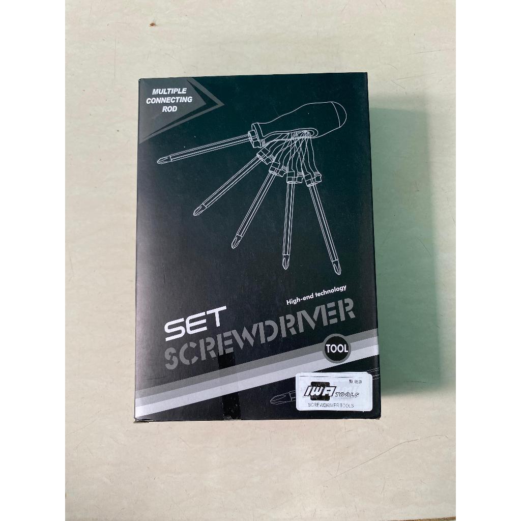 Jual Obeng Set IWA Alat Obeng Screwdriver Set IWA | Shopee Indonesia
