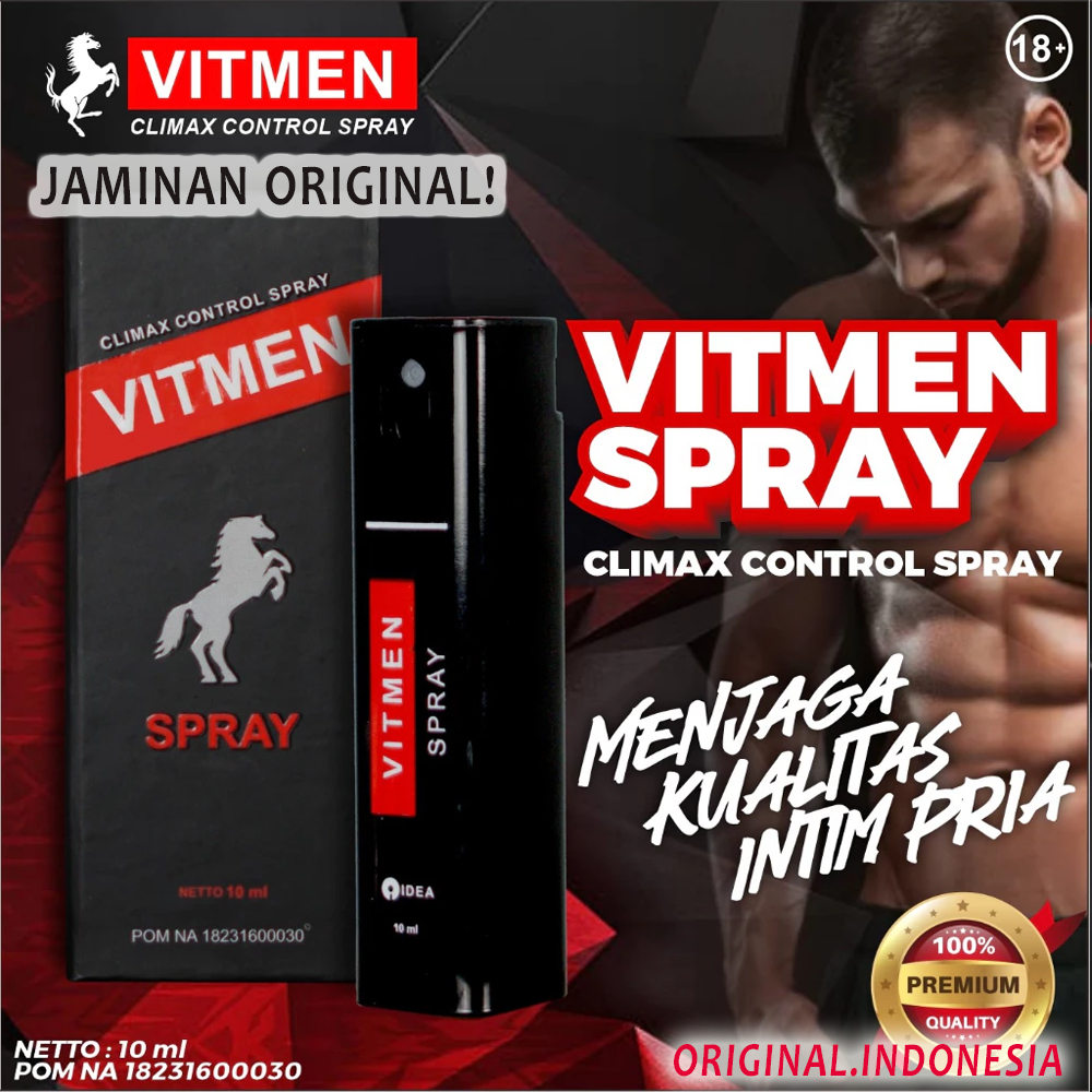 Jual VITMEN SPRAY PRIA TAHAN LAMA VIT MAN ORIGINAL | Shopee Indonesia