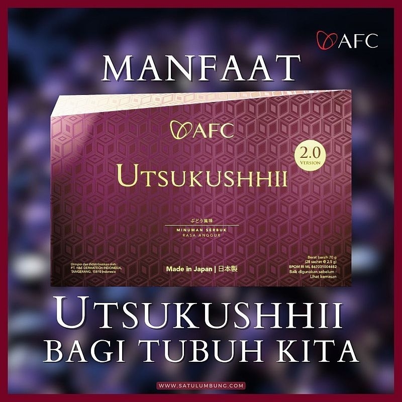 Jual UTSUKUSHHI GOLD 1 BOX SUPLEMEN AFC ORIGINAL JAPAN | Shopee Indonesia