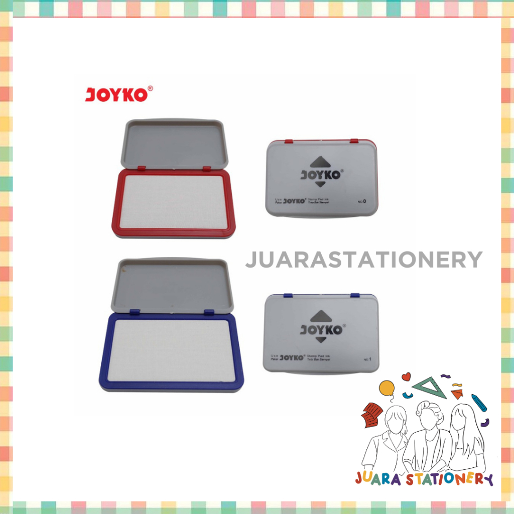 Jual Bantalan Stempel Joyko no 0 no 1 no1 no0 / Stamp Pad / Bak Stempel ...