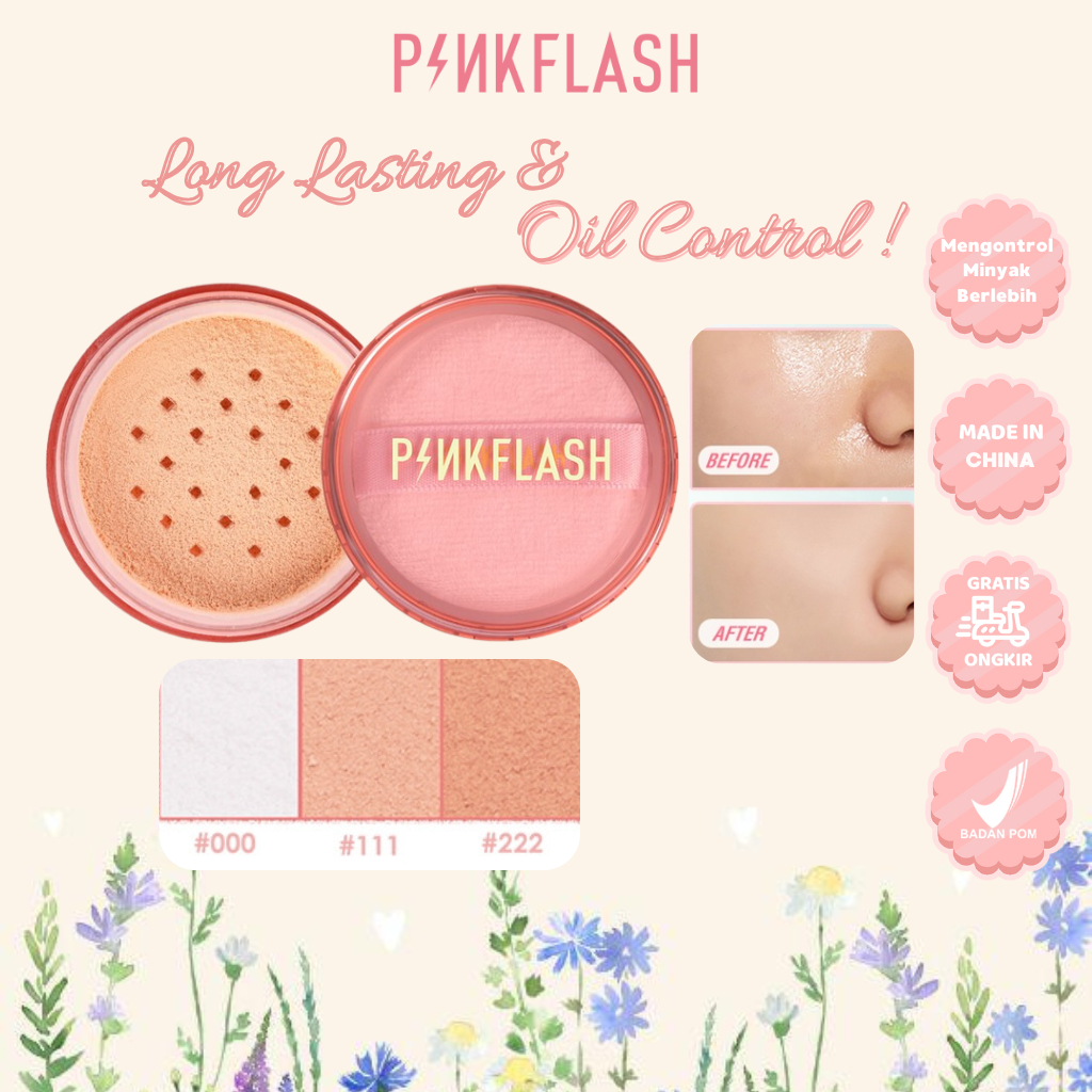 Jual PINKFLASH (PF-F06) OhMySelf Oil Controller Matte Translucent Loose ...